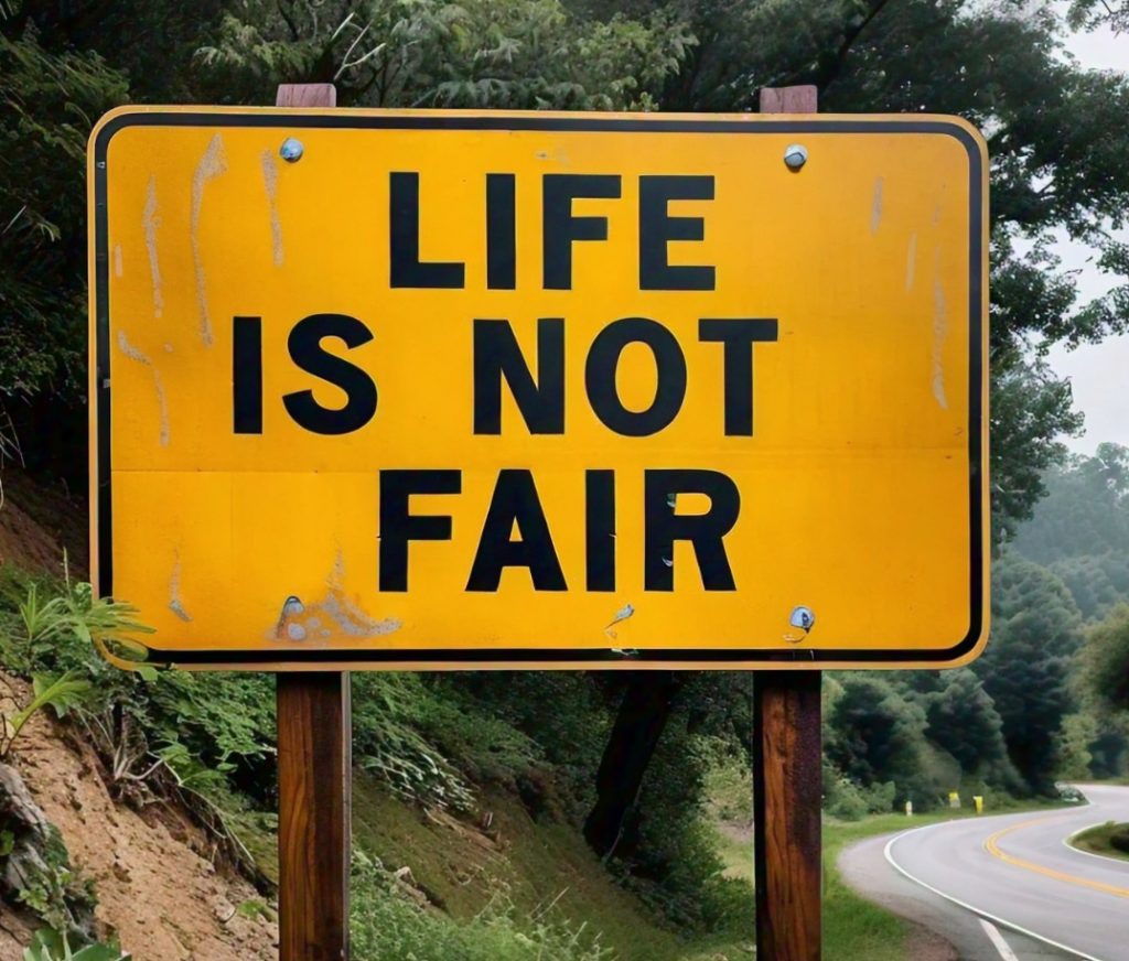 It's so unfair.... | JD's Midlife Tools For Living Practices | Holland, MI